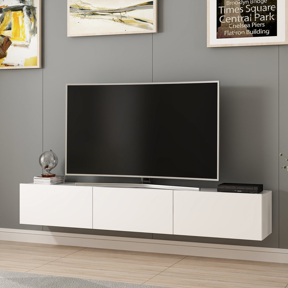TV Unit Rigel - White – Figure It Out Furniture