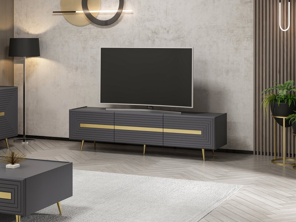 TV Unit Jose - Anthracite – Figure It Out Furniture