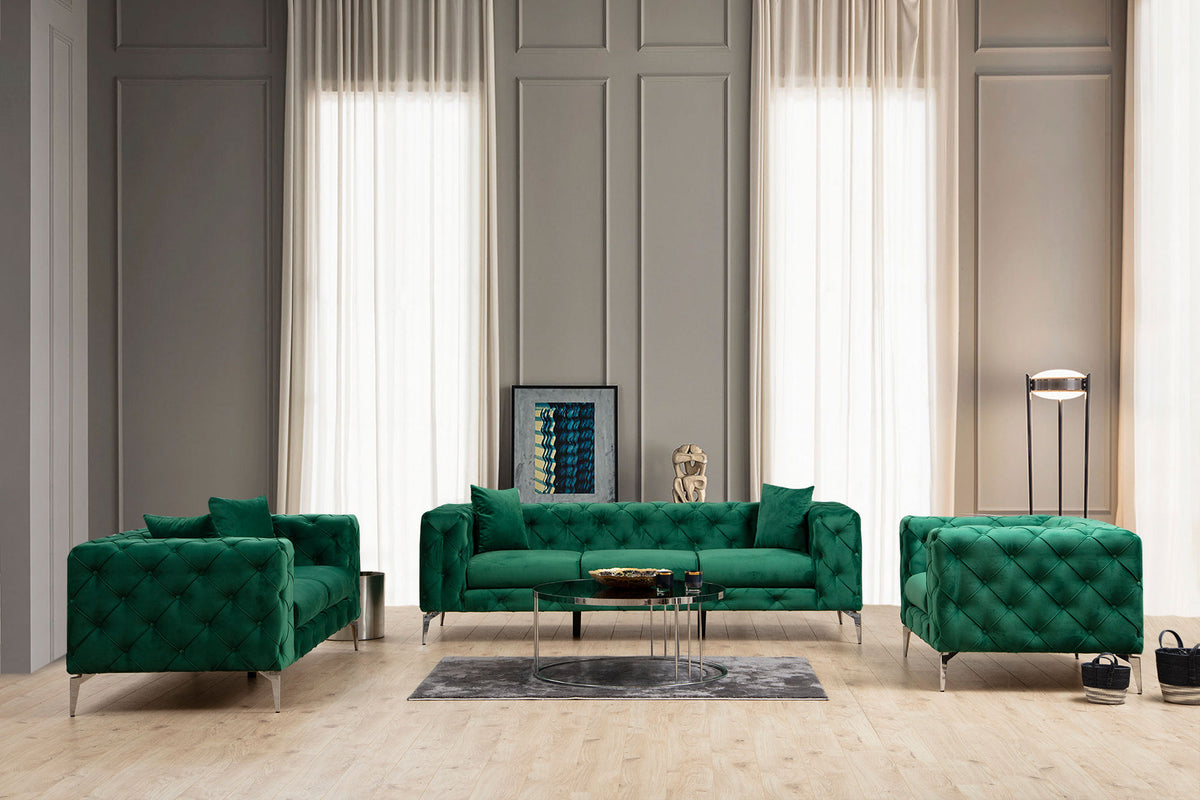 Como - Green – Figure It Out Furniture