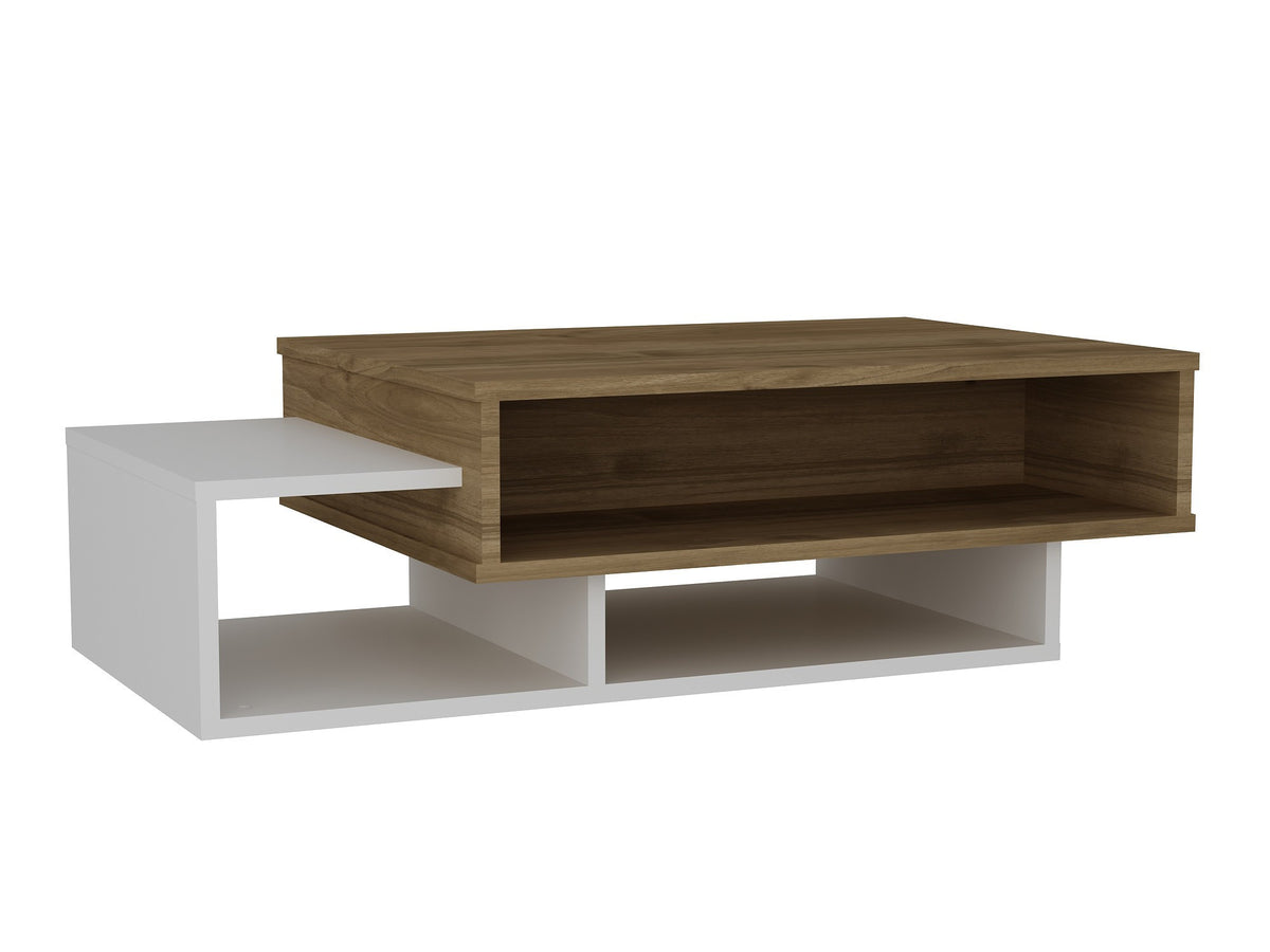 Coffee Table Tab - White, Walnut – Figure It Out Furniture