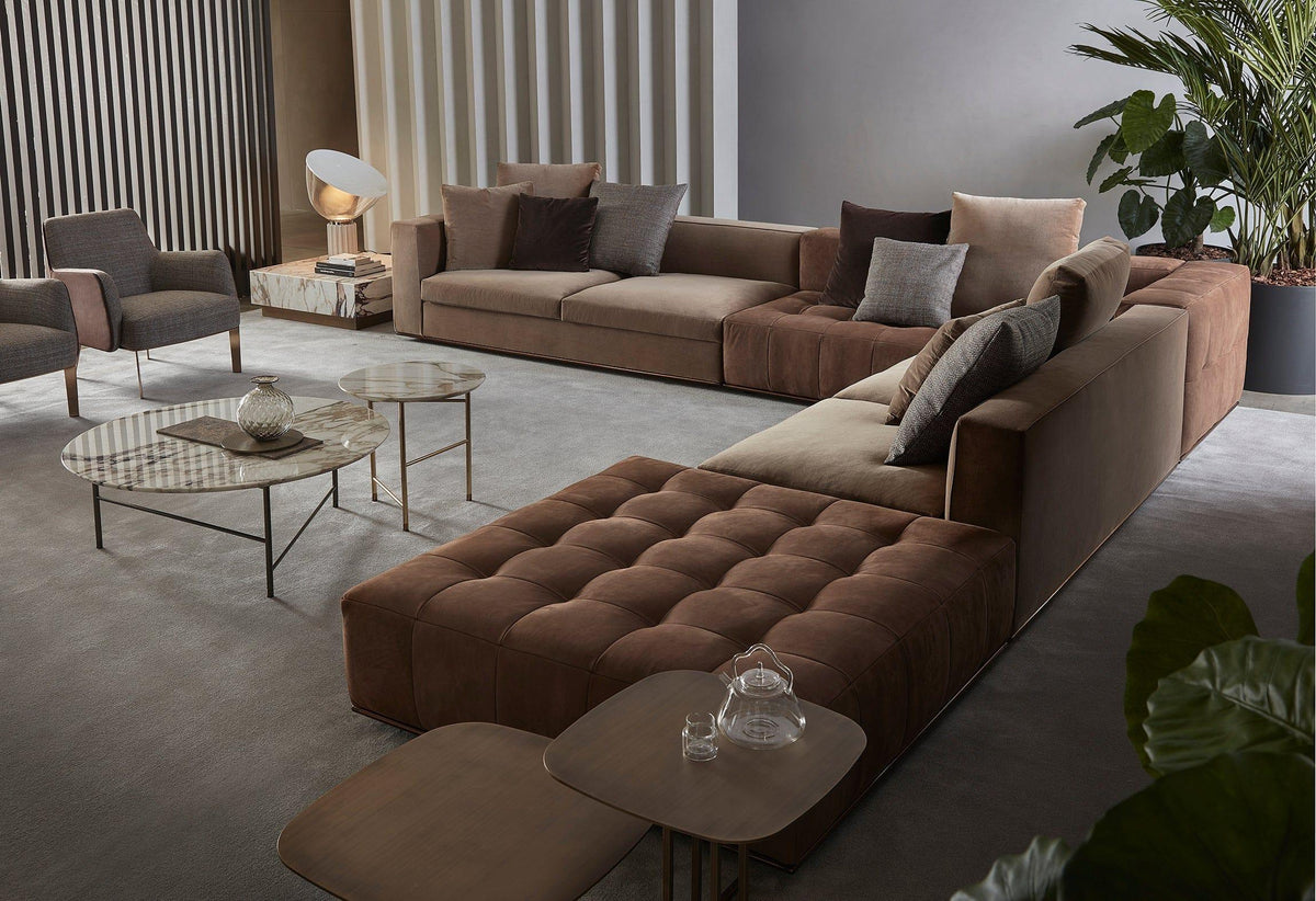Marco Soft Velvet L Shape Sofa – Figure It Out Furniture